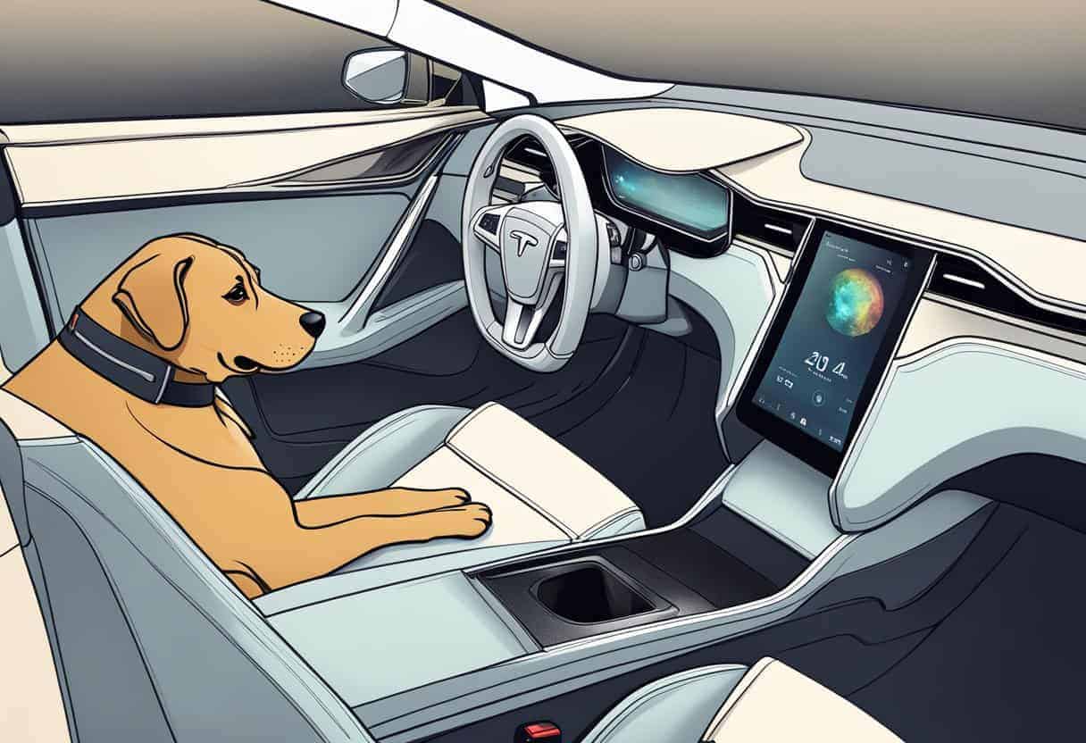 How To Turn On Dog Mode In Tesla - How It Works? - Electric Car Talks